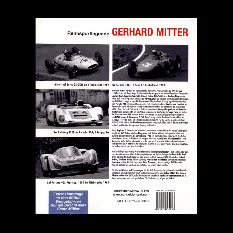 Book Gerhard Mitter - Rennsportlegende MAP3931824433