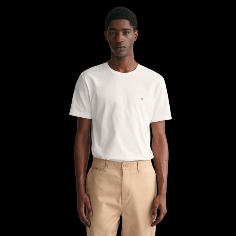 Gant T-Shirt Shield White - Men 2003184-110
