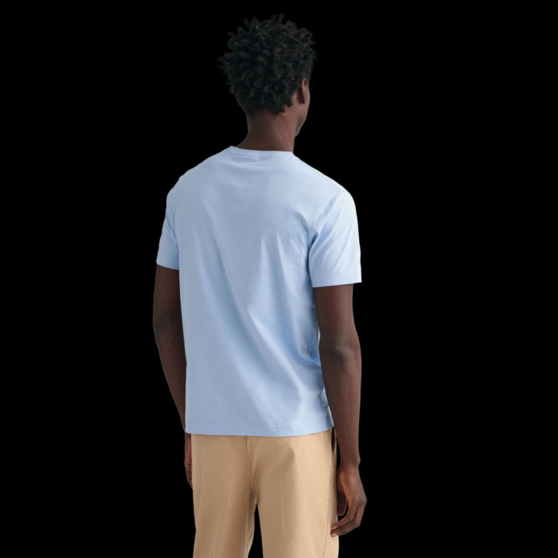 Gant T-Shirt Shield Sky Blue - Men 2003184-468