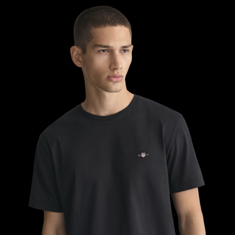 Gant T-Shirt Shield Black - Men 2003184-5