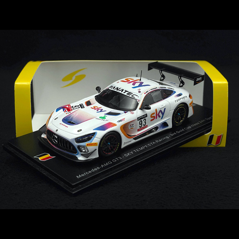 Mercedes-Benz AMG GT3 N° 93 24h Spa 2022 Sky Tempesta Racing 1/43 Spark ...