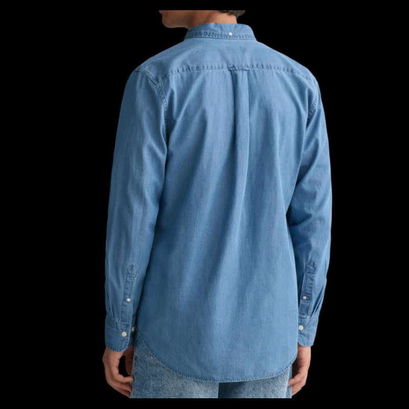 Gant shirt Faded Indigo Blue 3000400-980