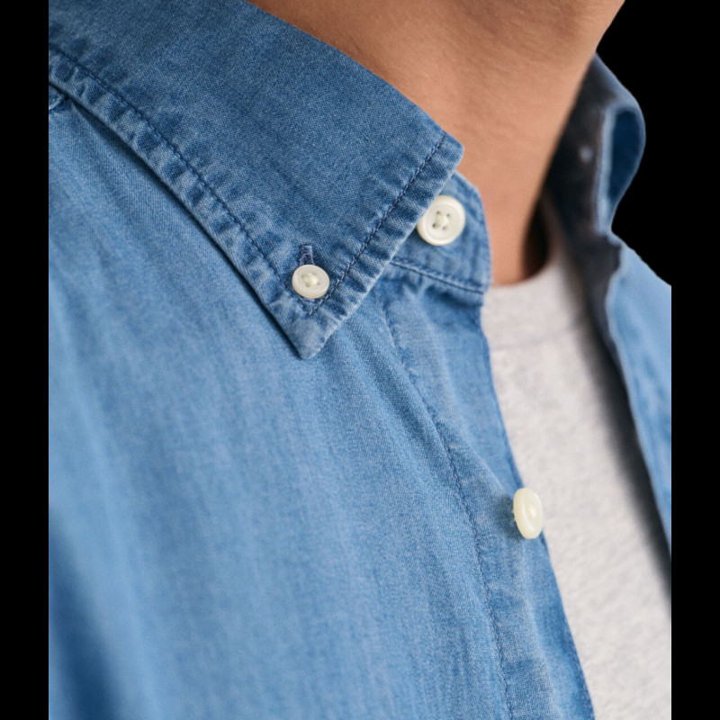 Gant shirt Faded Indigo Blue 3000400-980