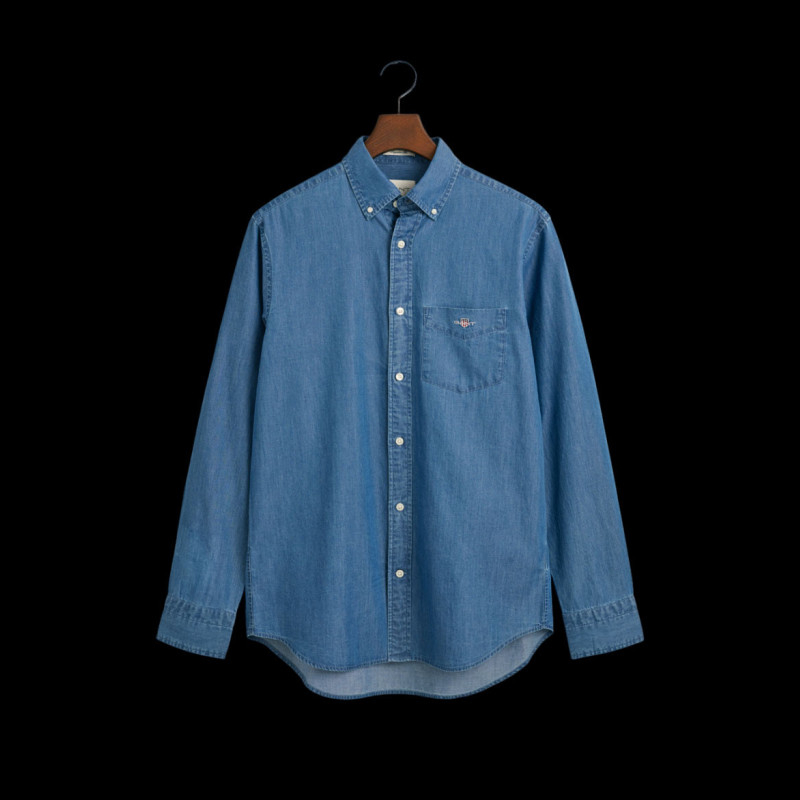 Gant shirt Faded Indigo Blue 3000400-980