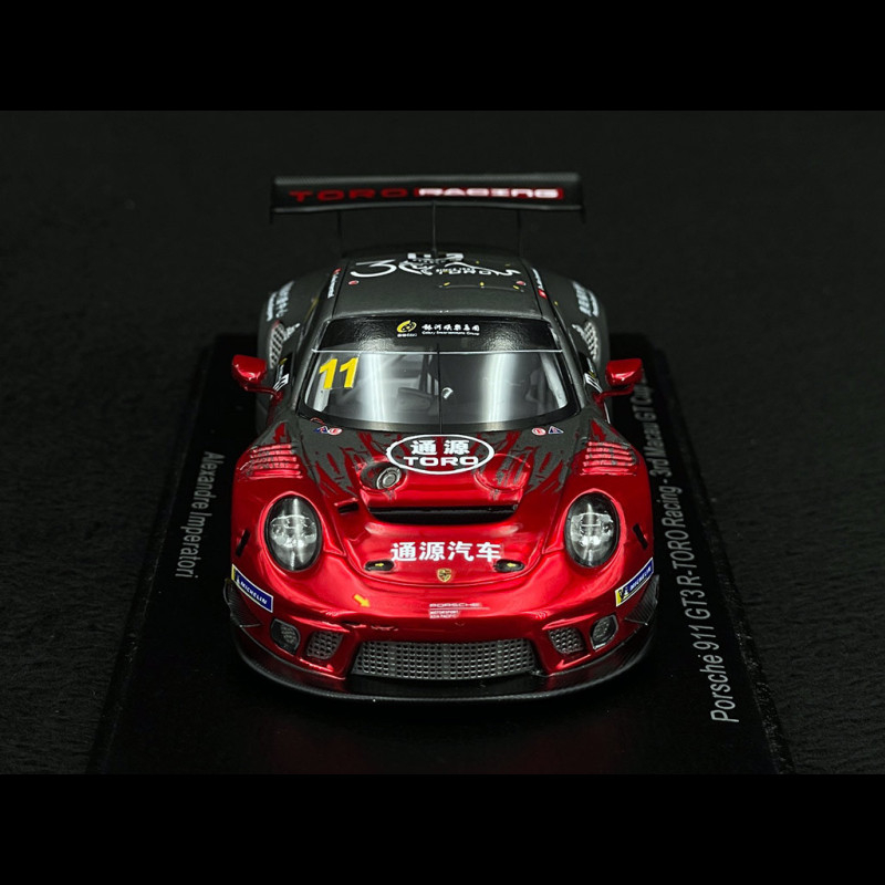 Porsche 911 GT3 R 992 Type N° 11 3rd GT Cup Macau 2022 Toro Racing 1/43 ...
