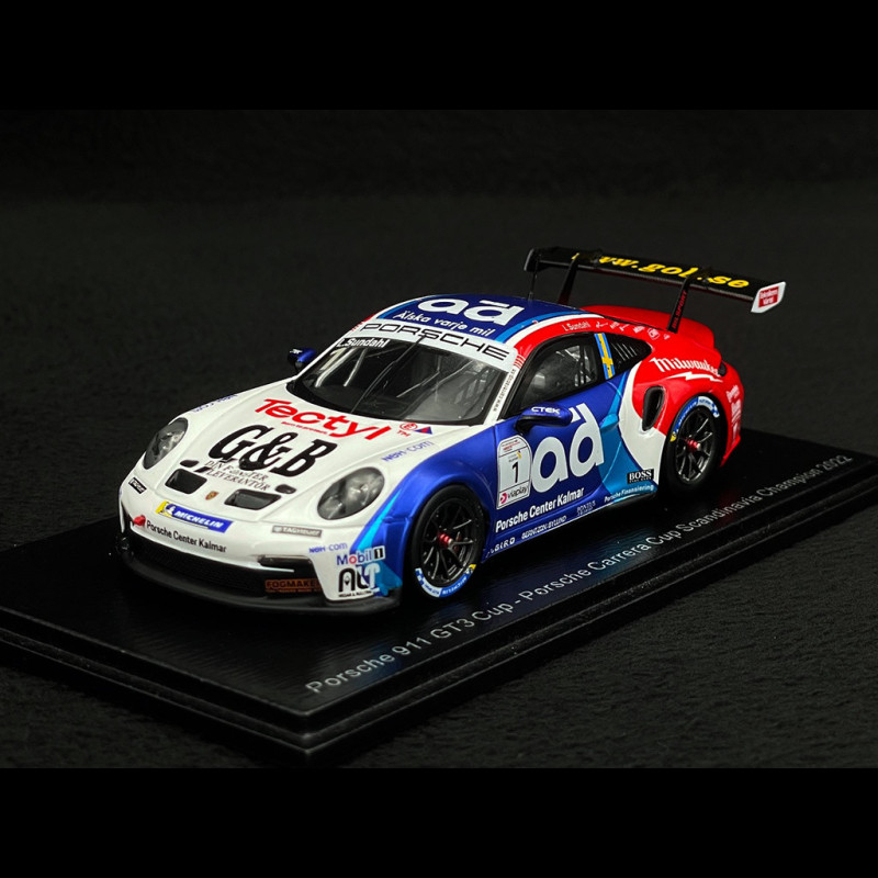Porsche 911 GT3 Cup 992 Type N° 1 Winner Carrera Cup Scandinavia 2022 ...