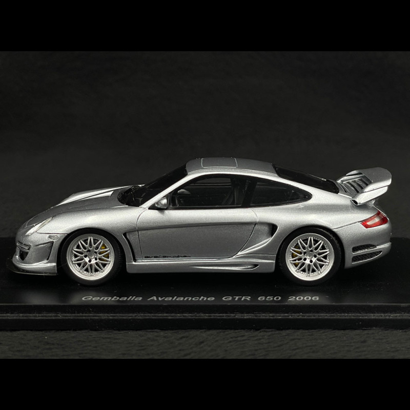 Porsche 911 Gemballa 650 GTR Avalanche 2006 Grey 1/43 Spark S0707