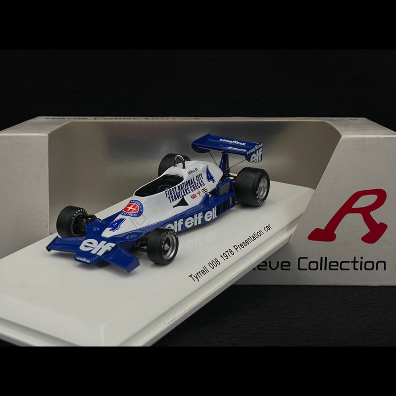 Tyrrell 008 N° 4 Presentation saison F1 1978 1/43 Spark R70111