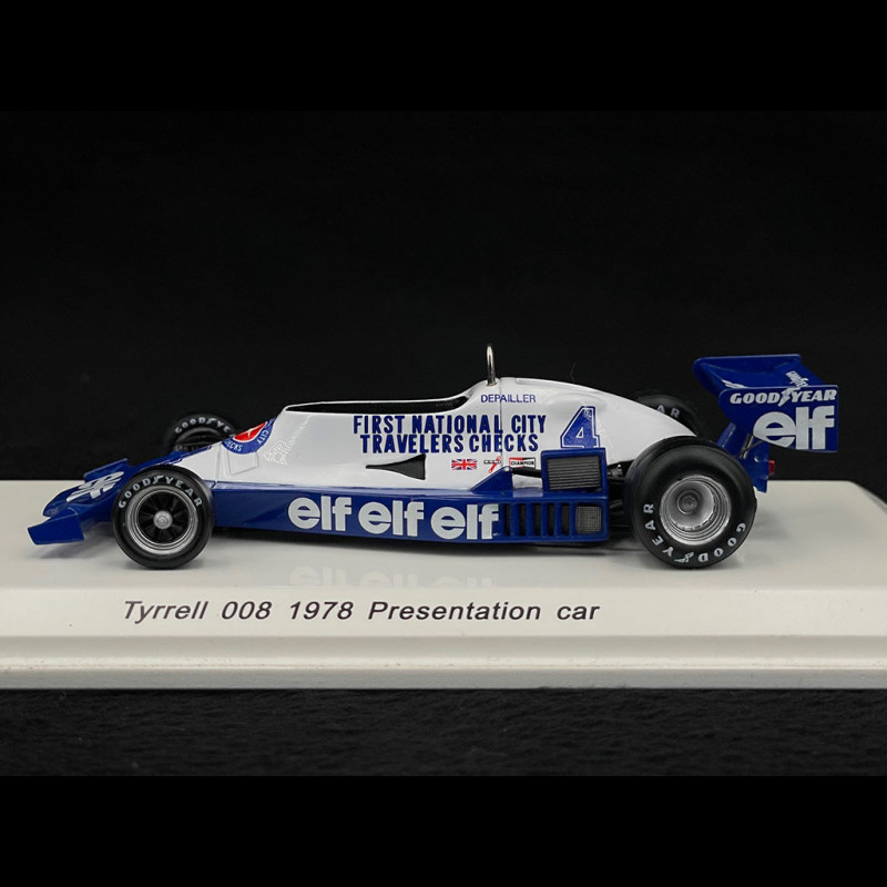 Tyrrell 008 N° 4 Presentation saison F1 1978 1/43 Spark R70111