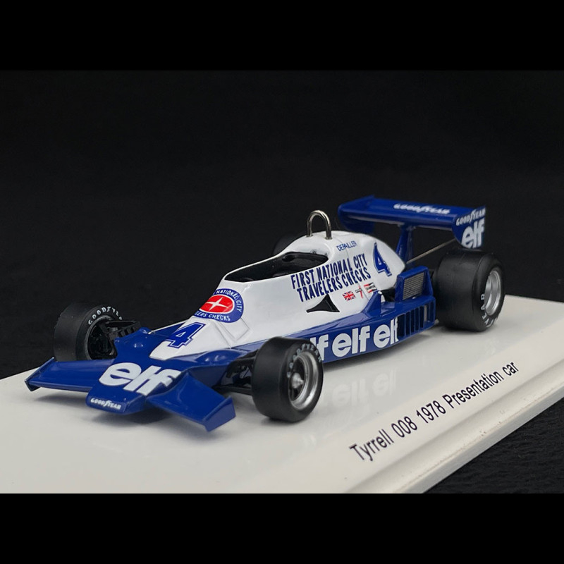 Tyrrell 008 N° 4 Presentation saison F1 1978 1/43 Spark R70111