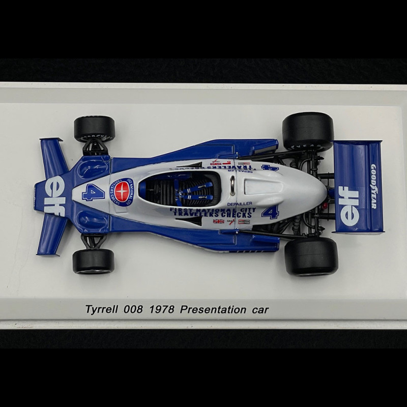 Tyrrell 008 N° 4 Presentation saison F1 1978 1/43 Spark R70111