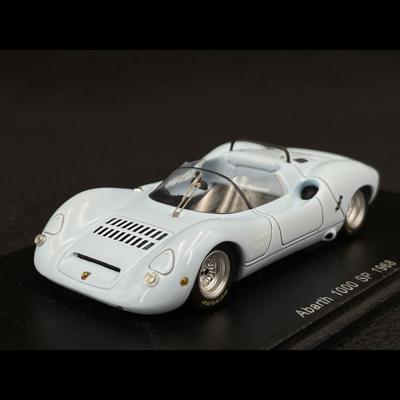 Fiat Abarth 1000 SP Sport Spider 1968 Light blue 1/43 Spark S1331