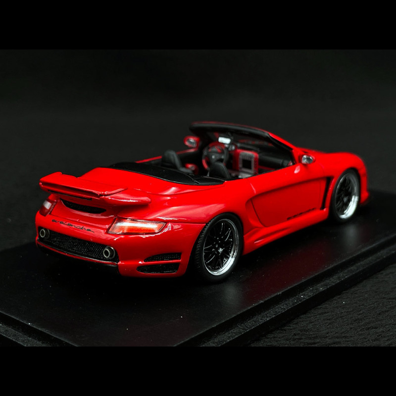 Porsche 911 Gemballa GTR 500 Avalanche Cabriolet 2007 Red 1/43 Spark S0729