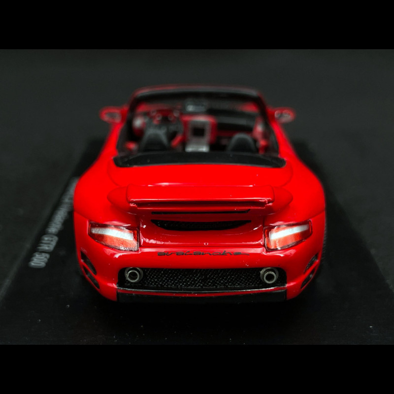 Porsche 911 Gemballa GTR 500 Avalanche Cabriolet 2007 Red 1/43 Spark S0729
