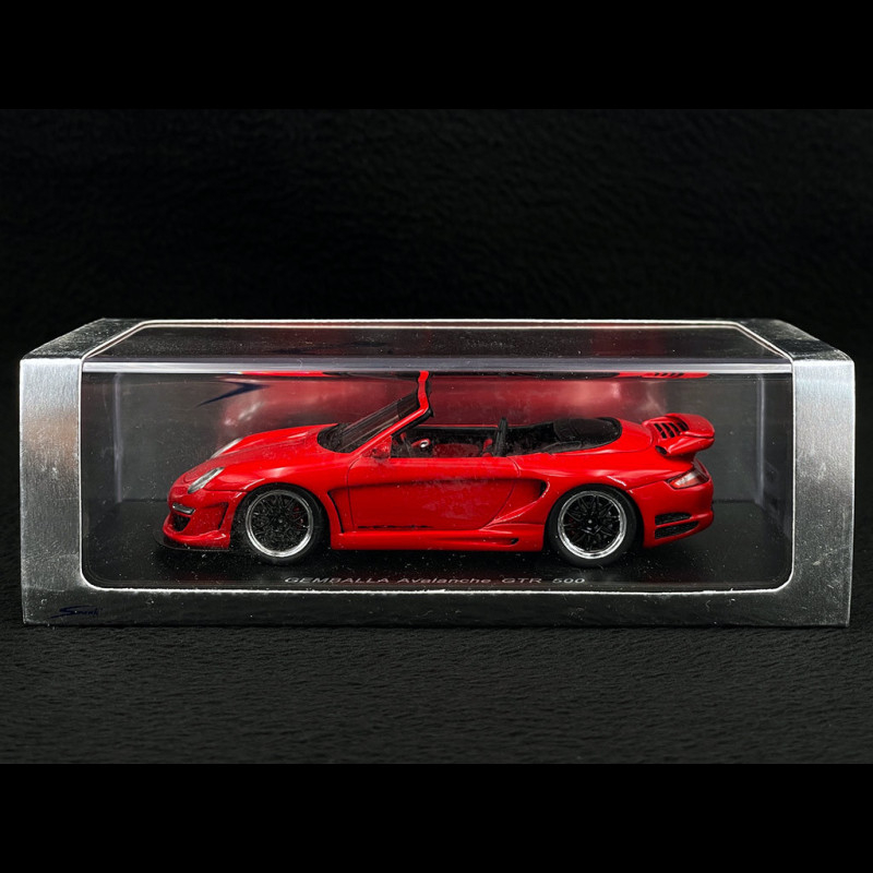 Porsche 911 Gemballa GTR 500 Avalanche Cabriolet 2007 Red 1/43 Spark S0729