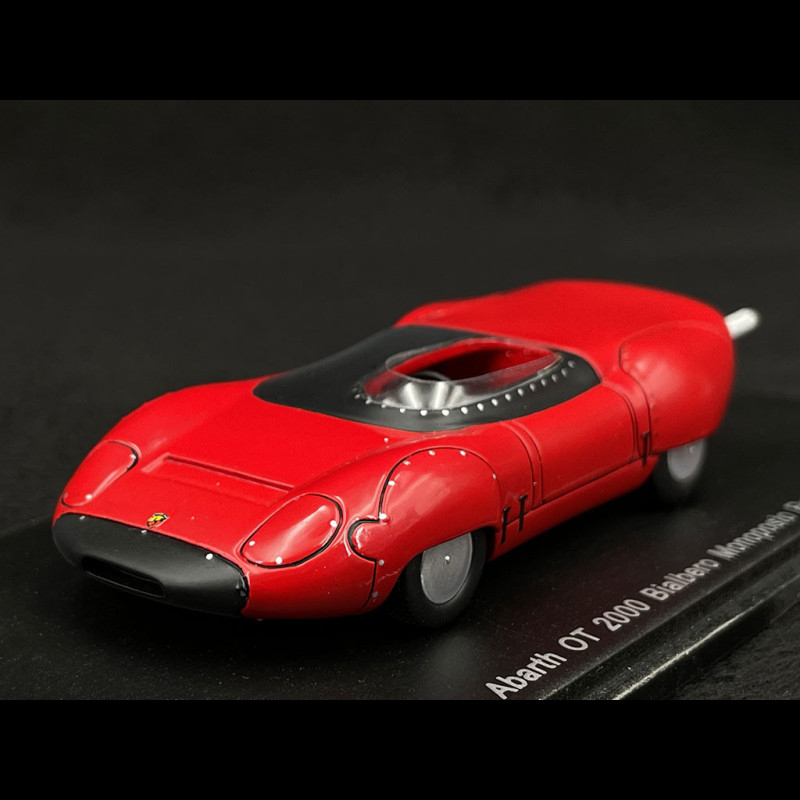 Fiat Abarth OT 2000 Bialbero Monoposto Record 1965 Red 1/43 Spark S1330