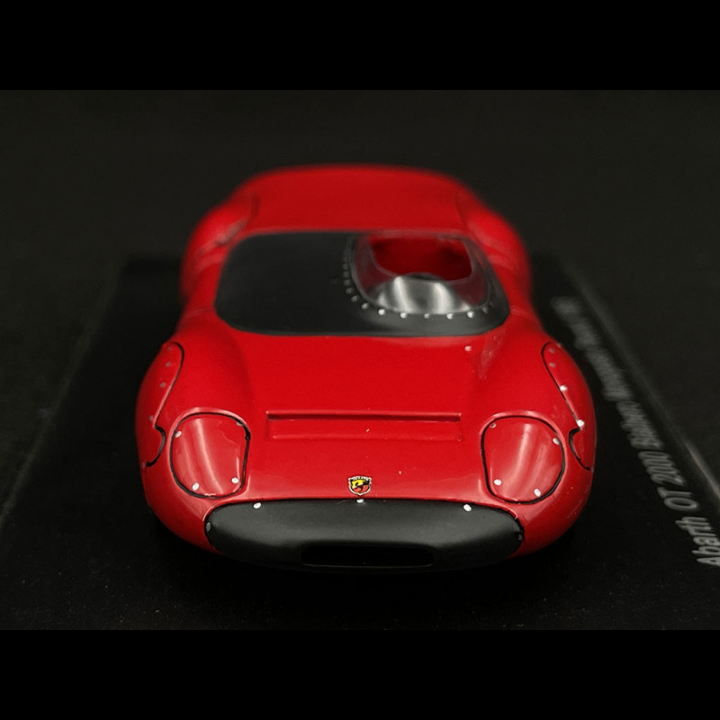 Fiat Abarth OT 2000 Bialbero Monoposto Record 1965 Red 1/43 Spark S1330