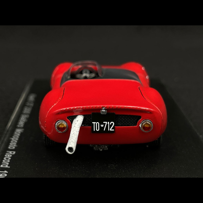 Fiat Abarth OT 2000 Bialbero Monoposto Record 1965 Red 1/43 Spark S1330