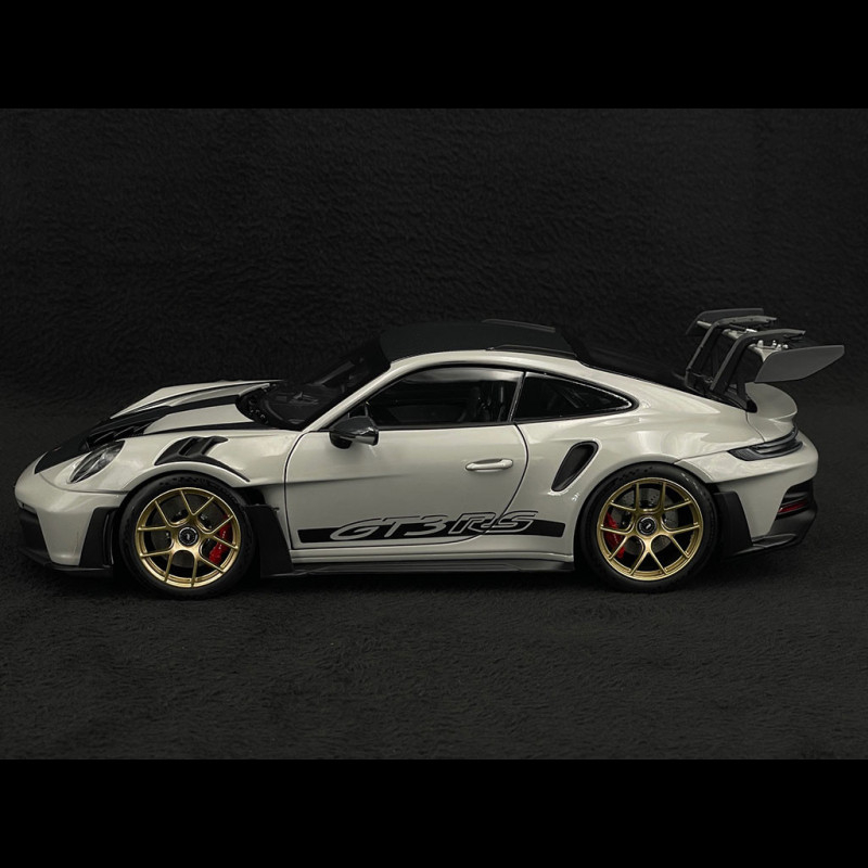 Porsche 911 GT3 RS Type 992 2022 Weissach Package Chalk Grey 1/18 Norev ...
