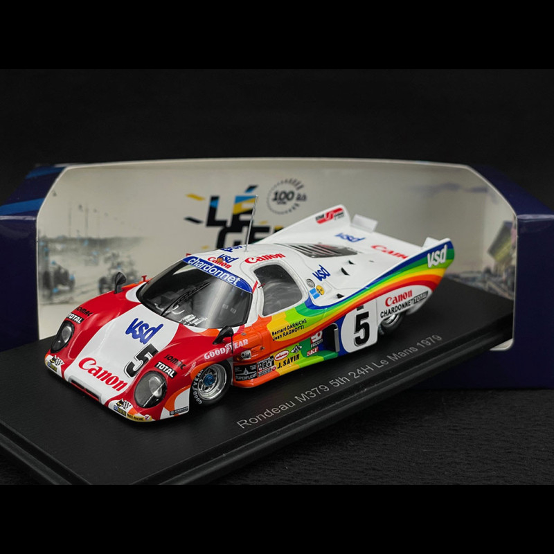 Rondeau M379 N° 5 5th 24h Le Mans 1979 VSD Canon 1/43 Spark S8453