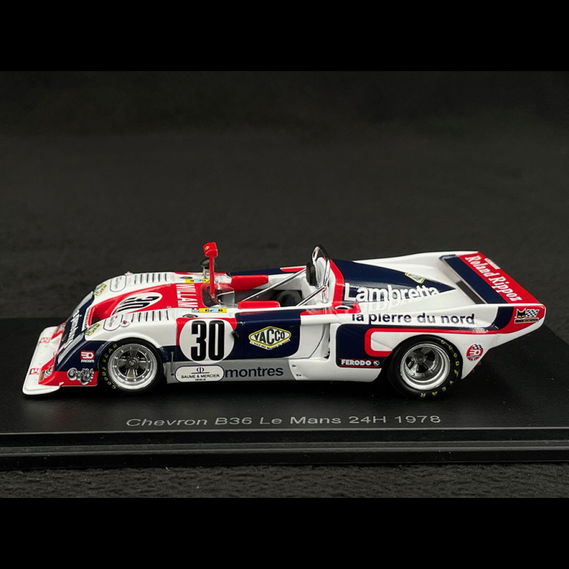 Chevron B36 N° 30 24h Le Mans 1978 ROC 1/43 Spark S9413
