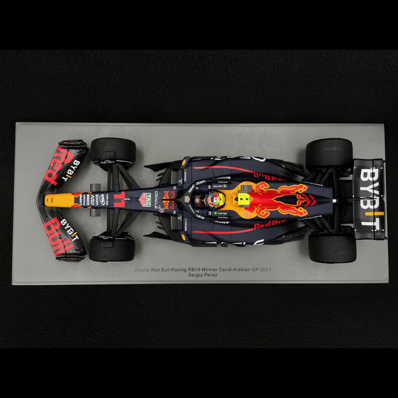 Sergio Perez Red Bull RB19 n° 11 Winner Saudi Arabian Grand Prix 2023 ...
