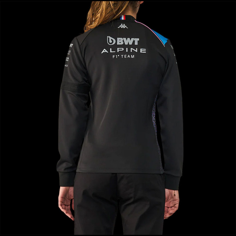 Alpine Jacket F1 Team Ocon Gasly Kappa Softshell Black / Blue 331C56W ...
