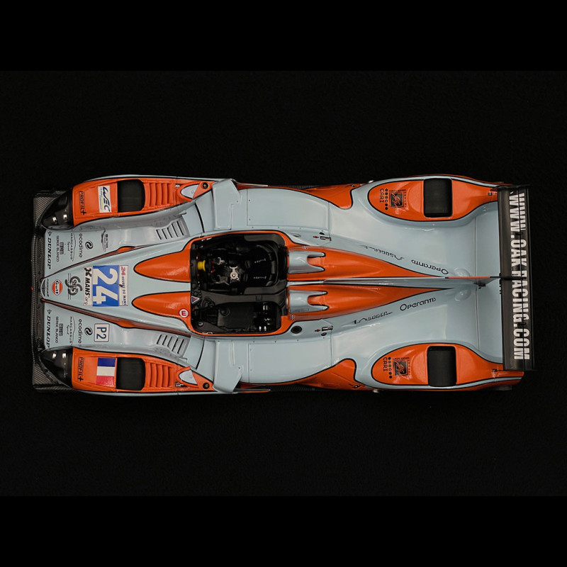 Morgan LMP2-Judd N° 24 24h Le Mans 2012 OAK Racing Gulf 1/18 Spark 18S077