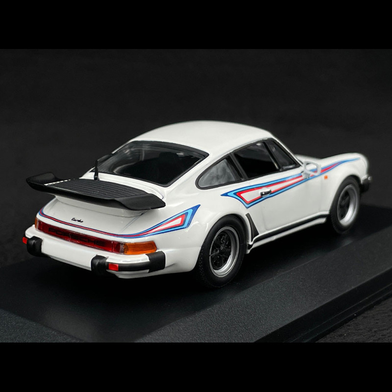 Porsche 911 Turbo Type 930 1976 Martini Racing White 1/43 Minichamps ...