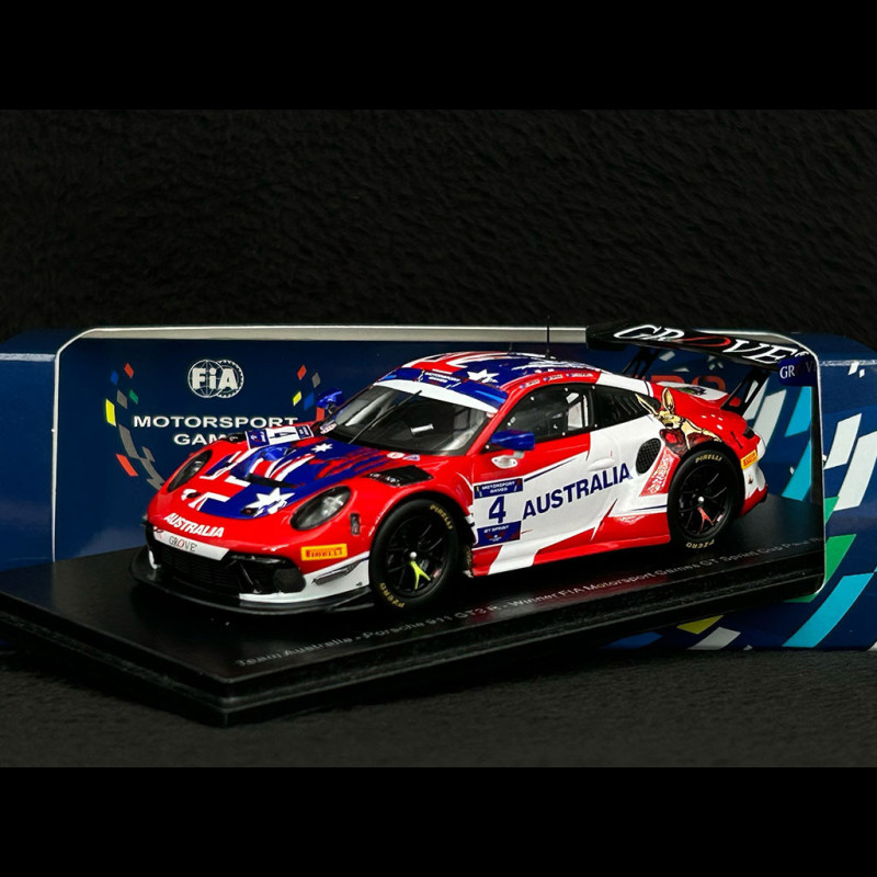 Porsche 911 GT3 R Type 991 n° 4 Winner FIA Motorsport Games Paul Ricard ...