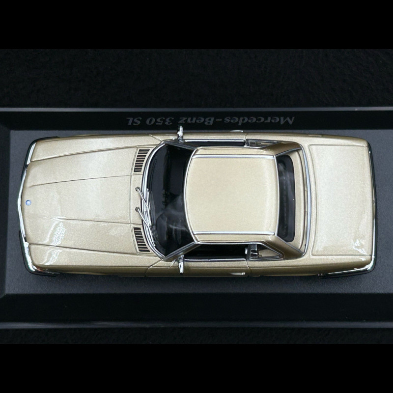 Mercedes-Benz 350 SL Cabriolet Hardtop 1974 Gold 1/43 Minichamps 940033450
