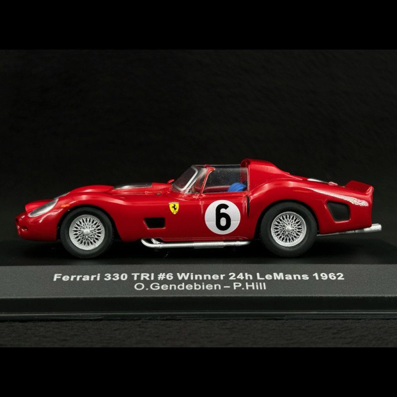 Ferrari 330 TRI N° 6 Vainqueur 24h Le Mans 1962 1/43 Ixo Models LM1962