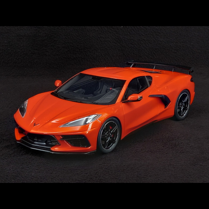 Chevrolet Corvette Stingray High Wing 2020 Sebring Orange 1/18 ...