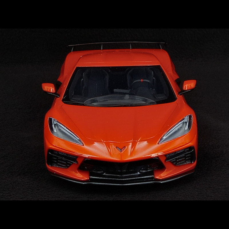 Chevrolet Corvette Stingray High Wing 2020 Sebring Orange 1/18 ...
