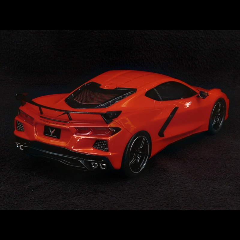 Chevrolet Corvette Stingray High Wing 2020 Sebring Orange 1/18 ...