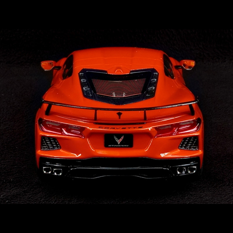 Chevrolet Corvette Stingray High Wing 2020 Sebring Orange 1/18 ...