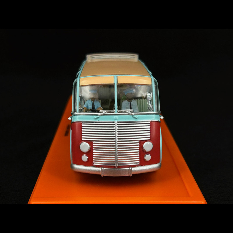 Tintin The Swissair Bus - The Calculus Affair - Blue / Red 1/43 29581