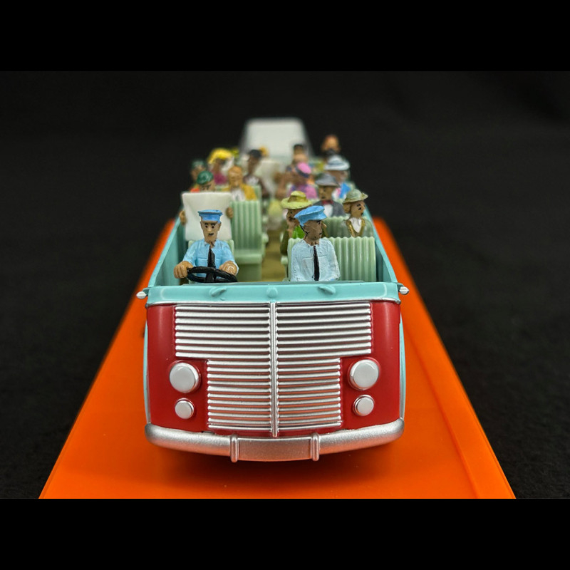 Tintin The Swissair Bus - The Calculus Affair - Blue / Red 1/43 29581