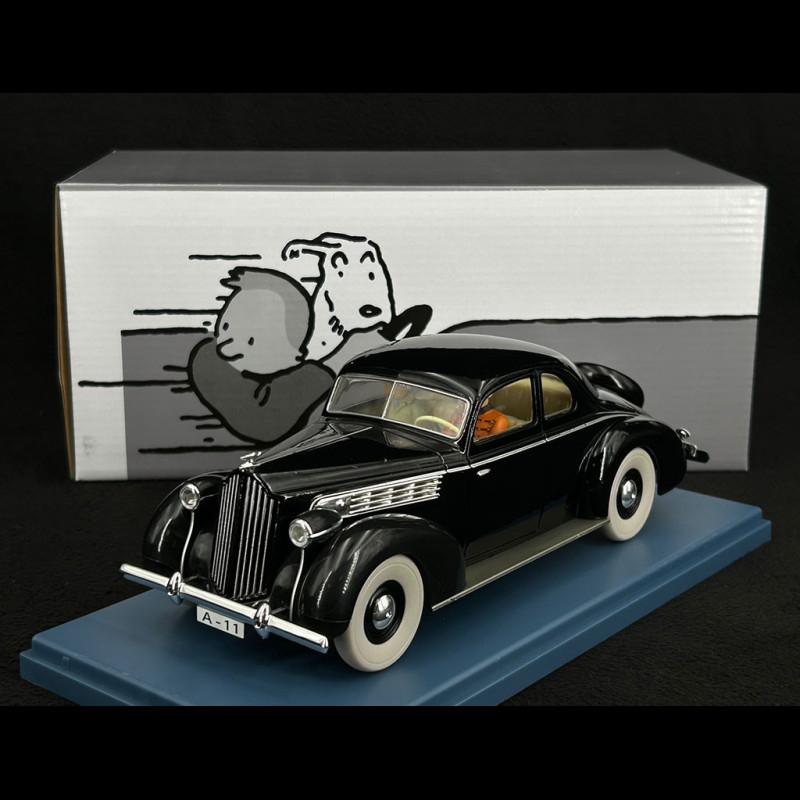 Tintin Muskar XII's Packard - King Ottokar's Sceptre - Black 1/24 29928