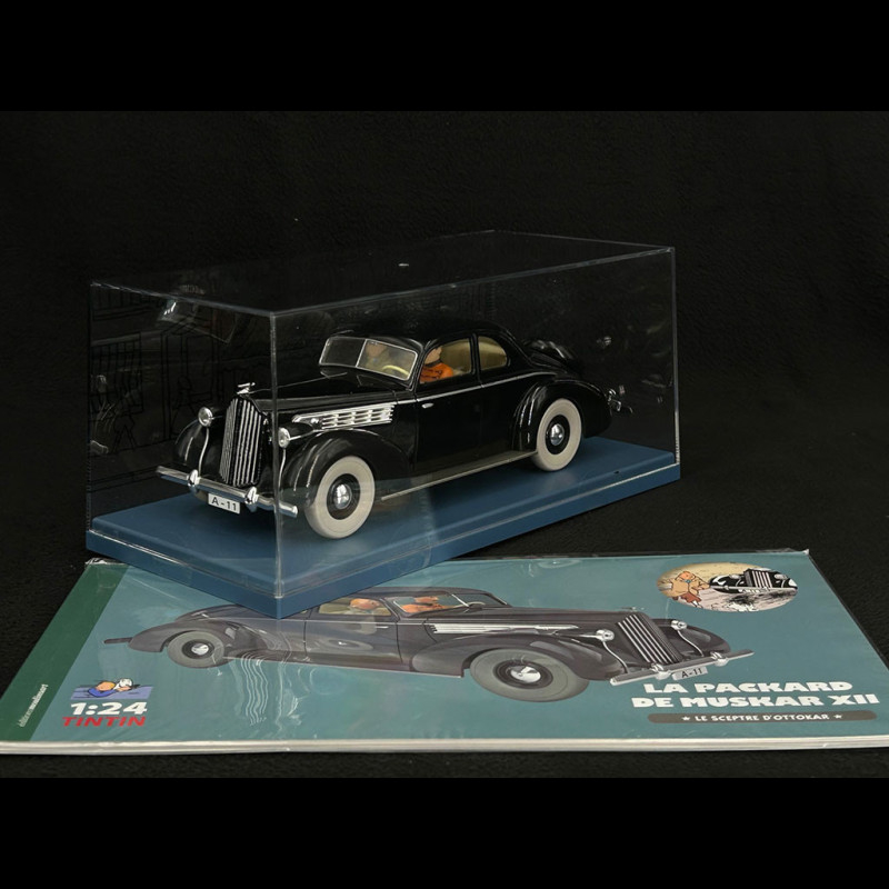 Tintin La Packard de Muskar XII - Le Sceptre d'Ottokar - Noir 1/24 29928