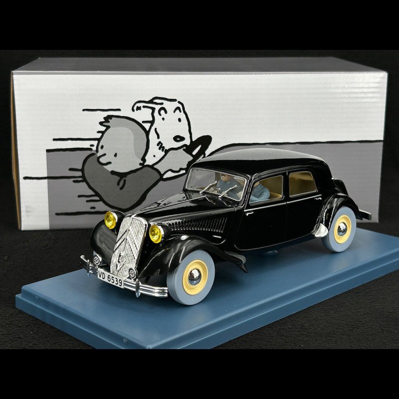 Tintin The 15 CV of Borduria Agents - The Calculus Affair - Black 1/24 ...