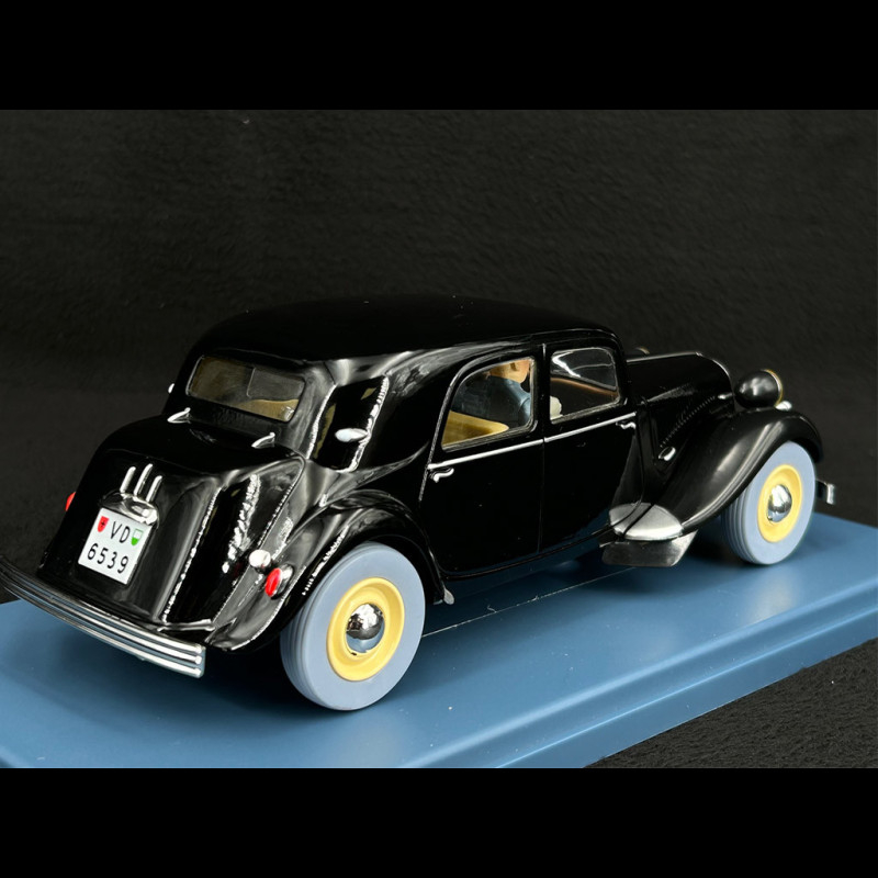 Tintin The 15 CV of Borduria Agents - The Calculus Affair - Black 1/24 ...