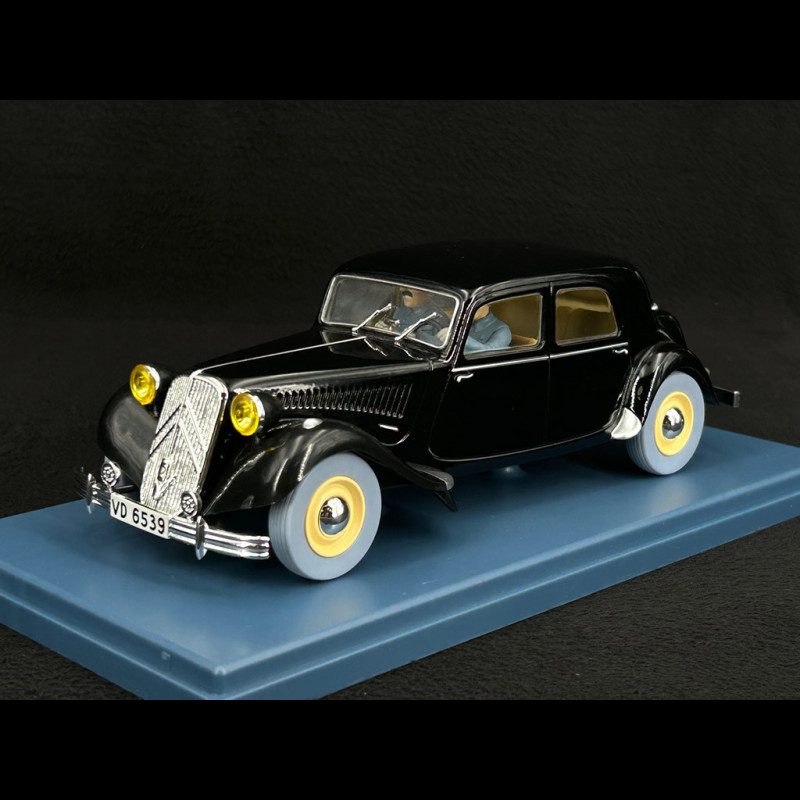 Tintin The 15 CV of Borduria Agents - The Calculus Affair - Black 1/24 ...