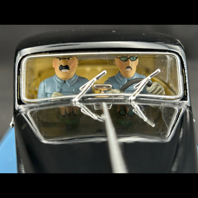 Tintin The 15 CV of Borduria Agents - The Calculus Affair - Black 1/24 ...
