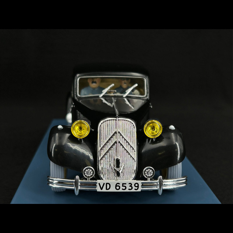 Tintin The 15 CV of Borduria Agents - The Calculus Affair - Black 1/24 ...