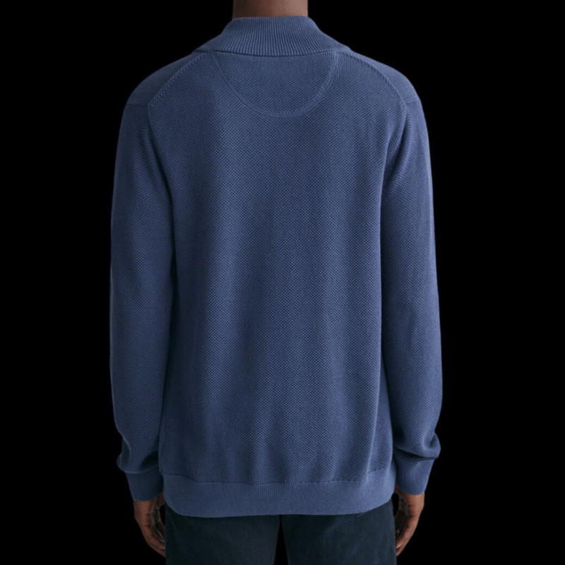 Gant Jacket Zipped cardigan Sea blue 8040524-403 - men
