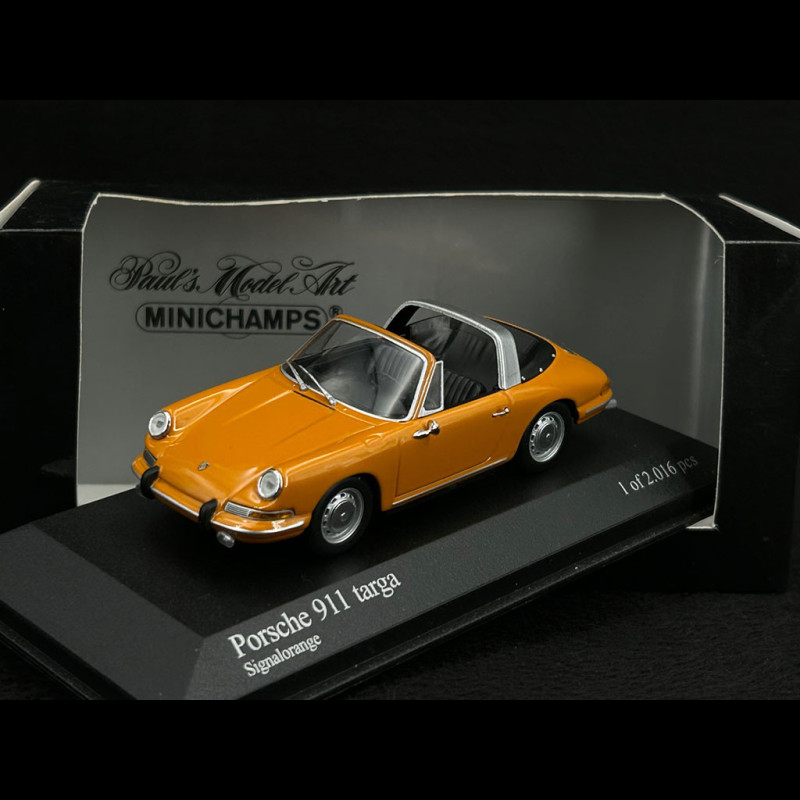 Porsche 911 Targa 1965 Signal Orange 1/43 Minichamps 400061161