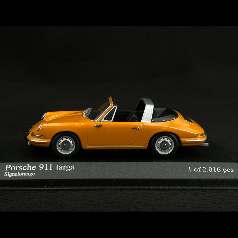 Porsche 911 Targa 1965 Orange Signal 1/43 Minichamps 400061161