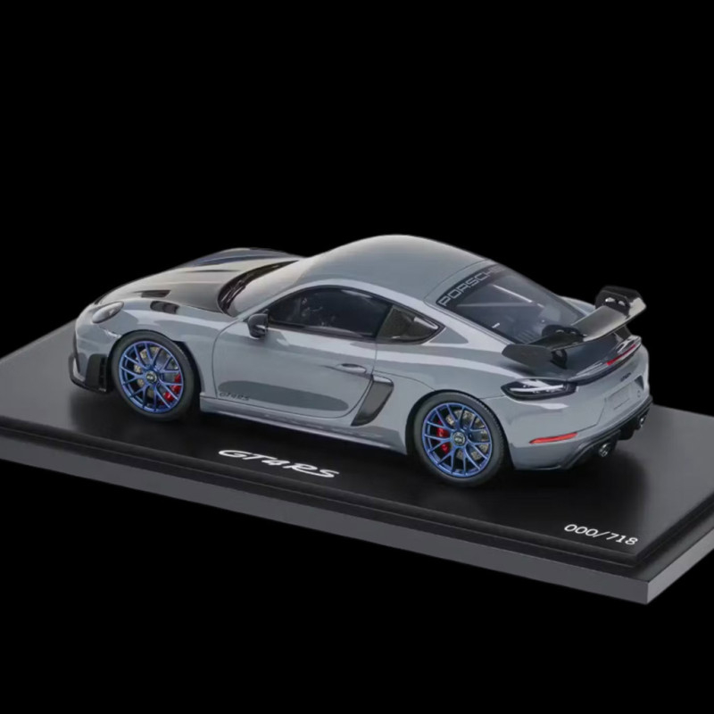 Porsche 718 Cayman GT4 RS Type 982 2022 Arctic Grey 1/18 Spark ...