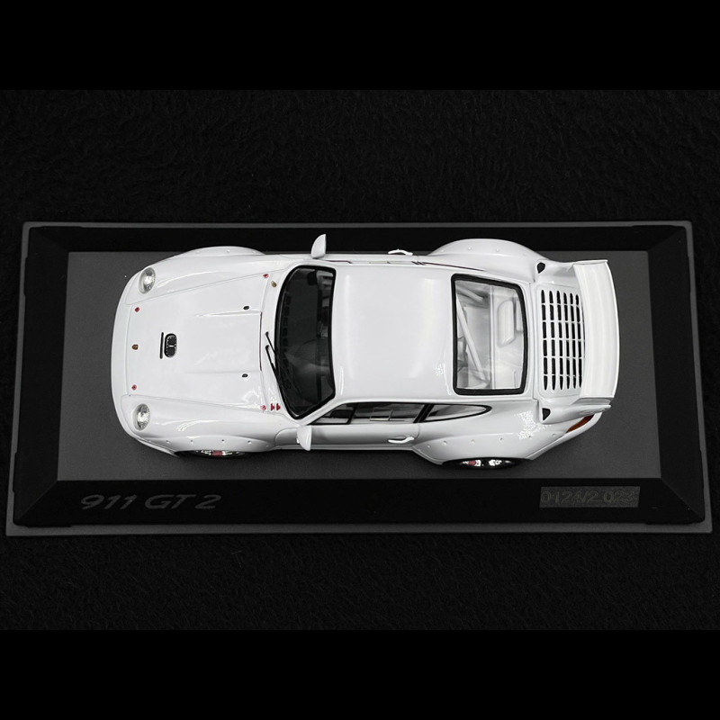 Porsche 911 GT2 Type 993 1995 Blanc neige 1/43 Spark WAP0202120RGT2